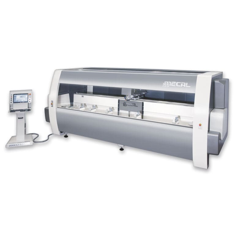 Centre d'usinage CNC 4 axes - MC 307 FALCON TM MMI - MECAL - vertical ...