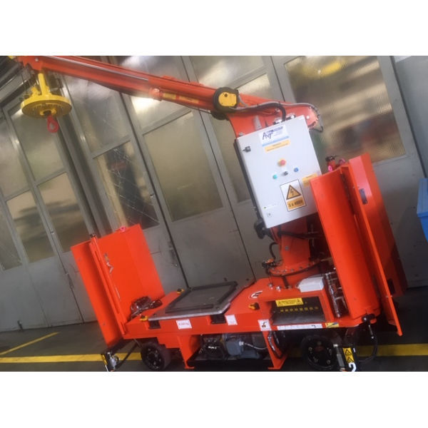 Chariot automoteur électrique - AVT Europe - à 2 essieux / pour fortes ...