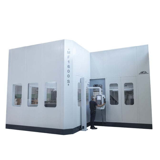 Perceuse-fraiseuse CNC - MF1600S - IMSA srl - pour trous profonds ...