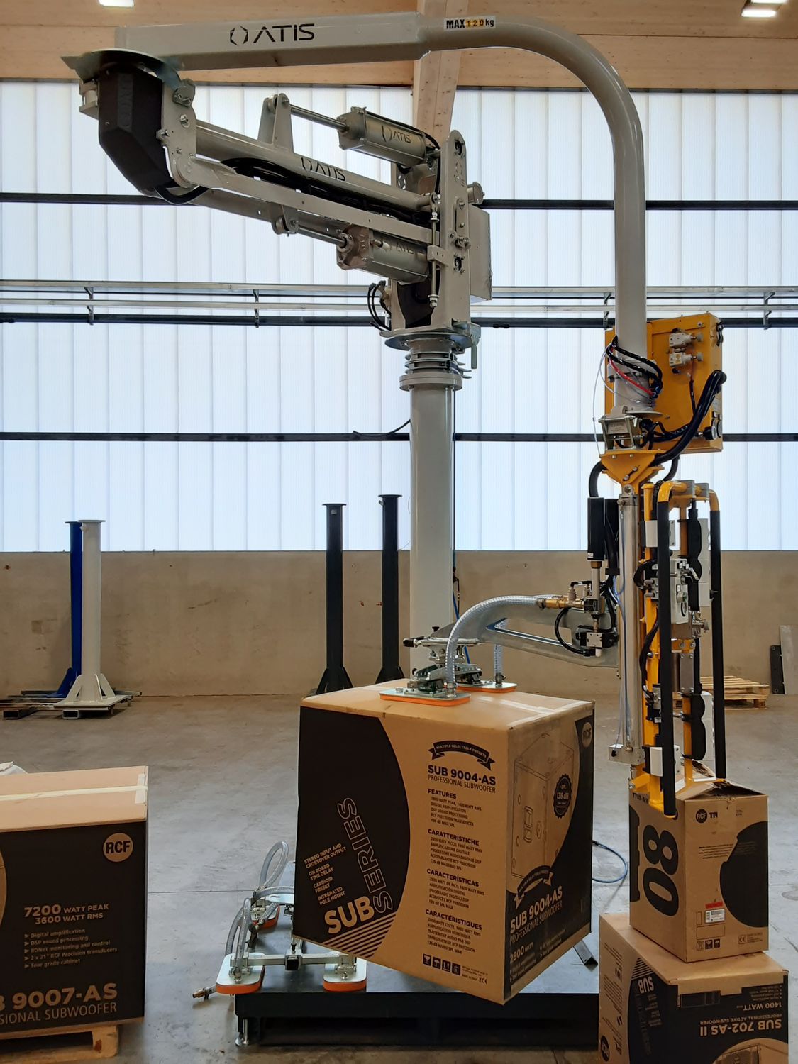 Manipulateur pneumatique - AtisMIRUS200 - ATIS s.r.l. - avec ventouse ...