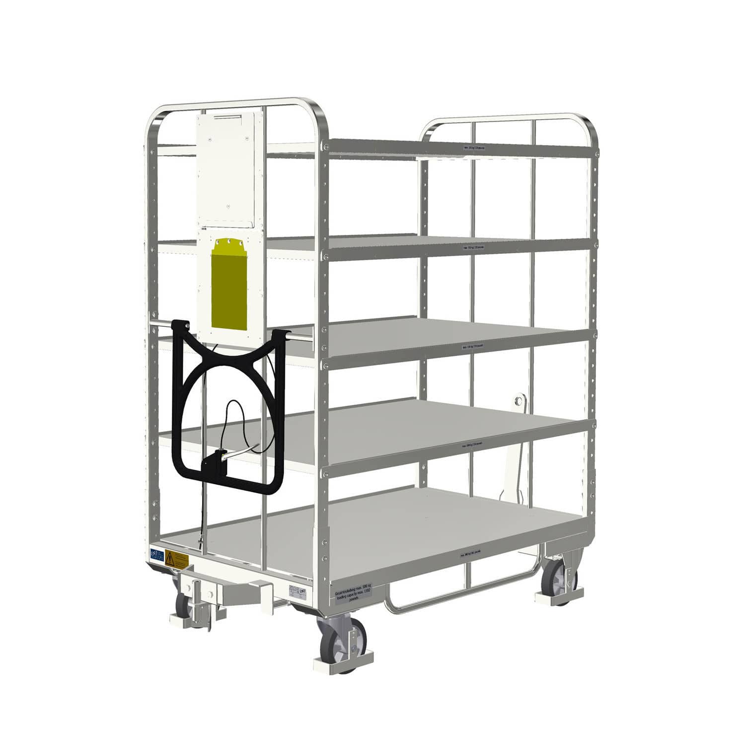 Chariot de transport - KLT 800 E5 VKD 4ZB150 DKDT - LKE GmbH - Excellence in Material Handling ...