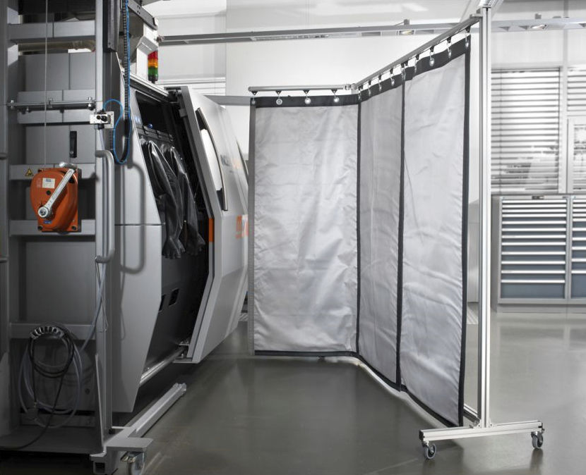 Rideau de protection laser - SHELTER-NG BC1 - LASERVISION GmbH & Co.KG ...