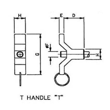 Broche à billes avec poignée T - 620, 625 series - Specialty ...