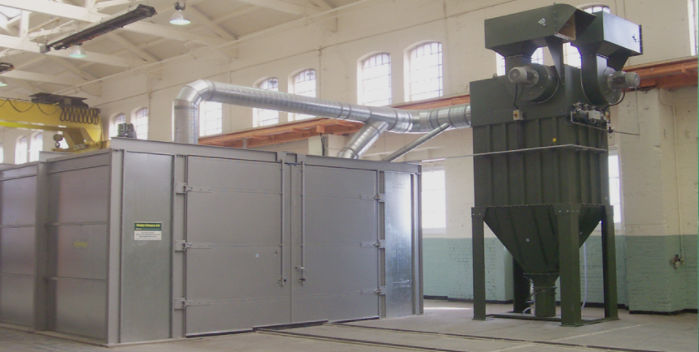 Cabine de grenaillage - Hodge Clemco