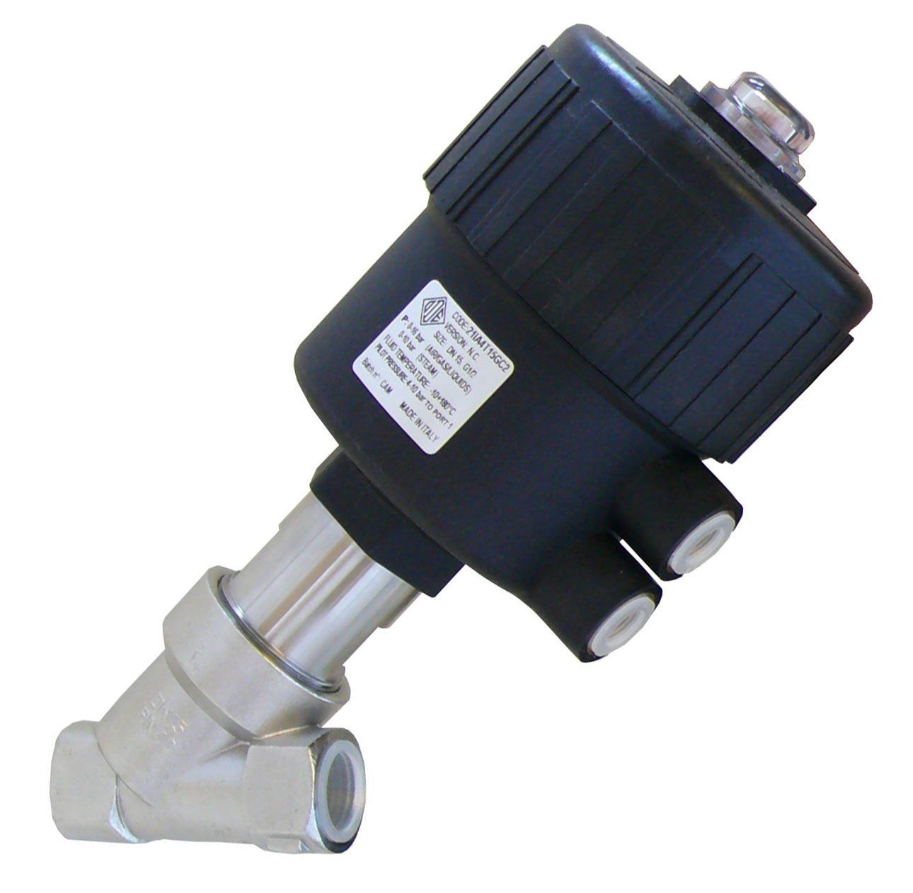 Vanne à commande pneumatique - 21IA series - ODE - de contrôle de débit ...