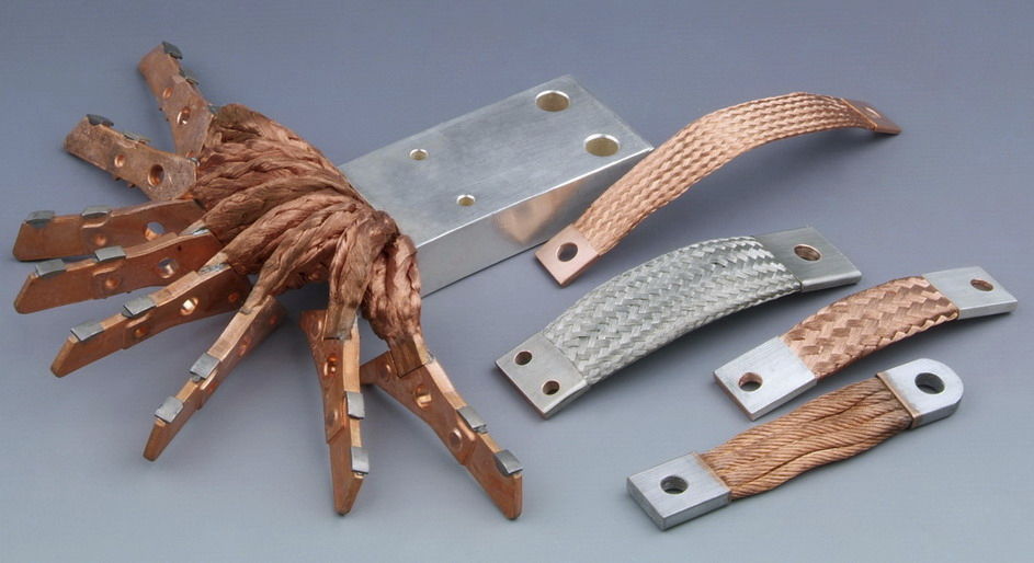 Shunt souple en tresse plate - KINTO ELECTRIC CO., LTD. - en argent