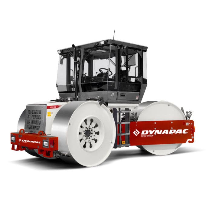 Rouleau compresseur statique tricycle - CS1400 - Dynapac Road ...