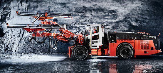 Foreuse jumbo pour tunnels - DD422iE - Sandvik Mining and Rock Technology