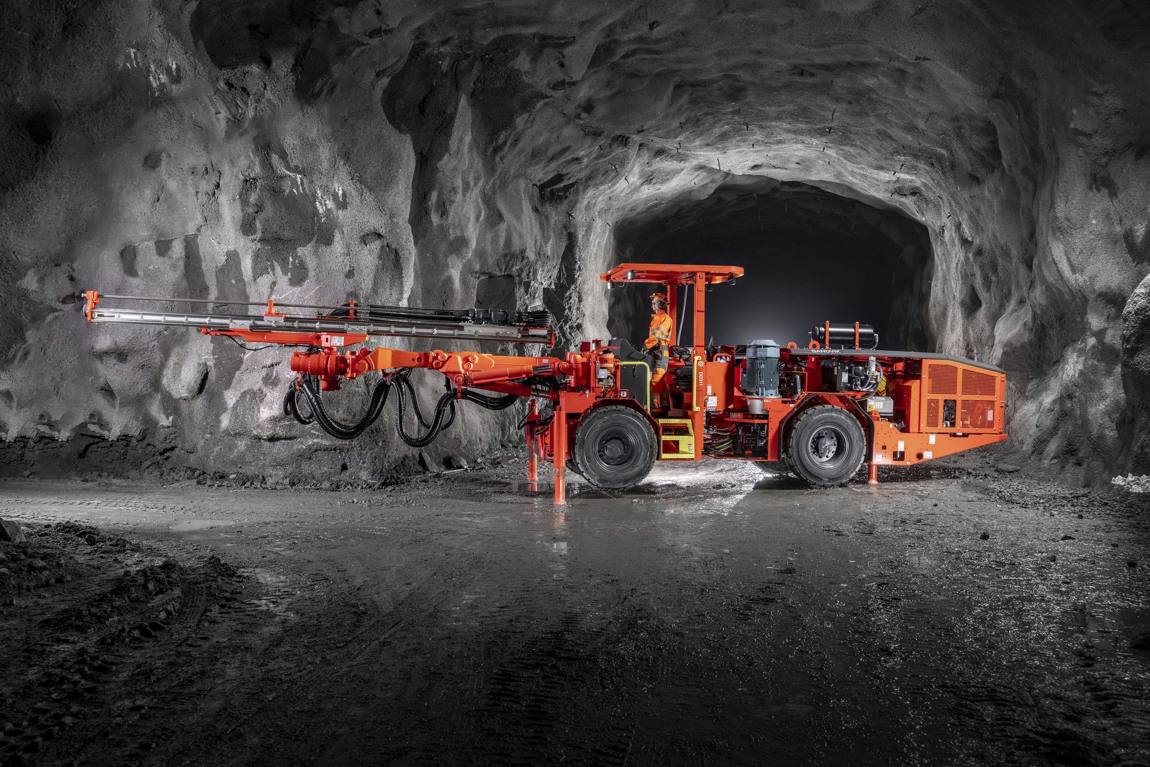 Foreuse jumbo pour tunnels - DD311 - Sandvik Mining and Rock Technology