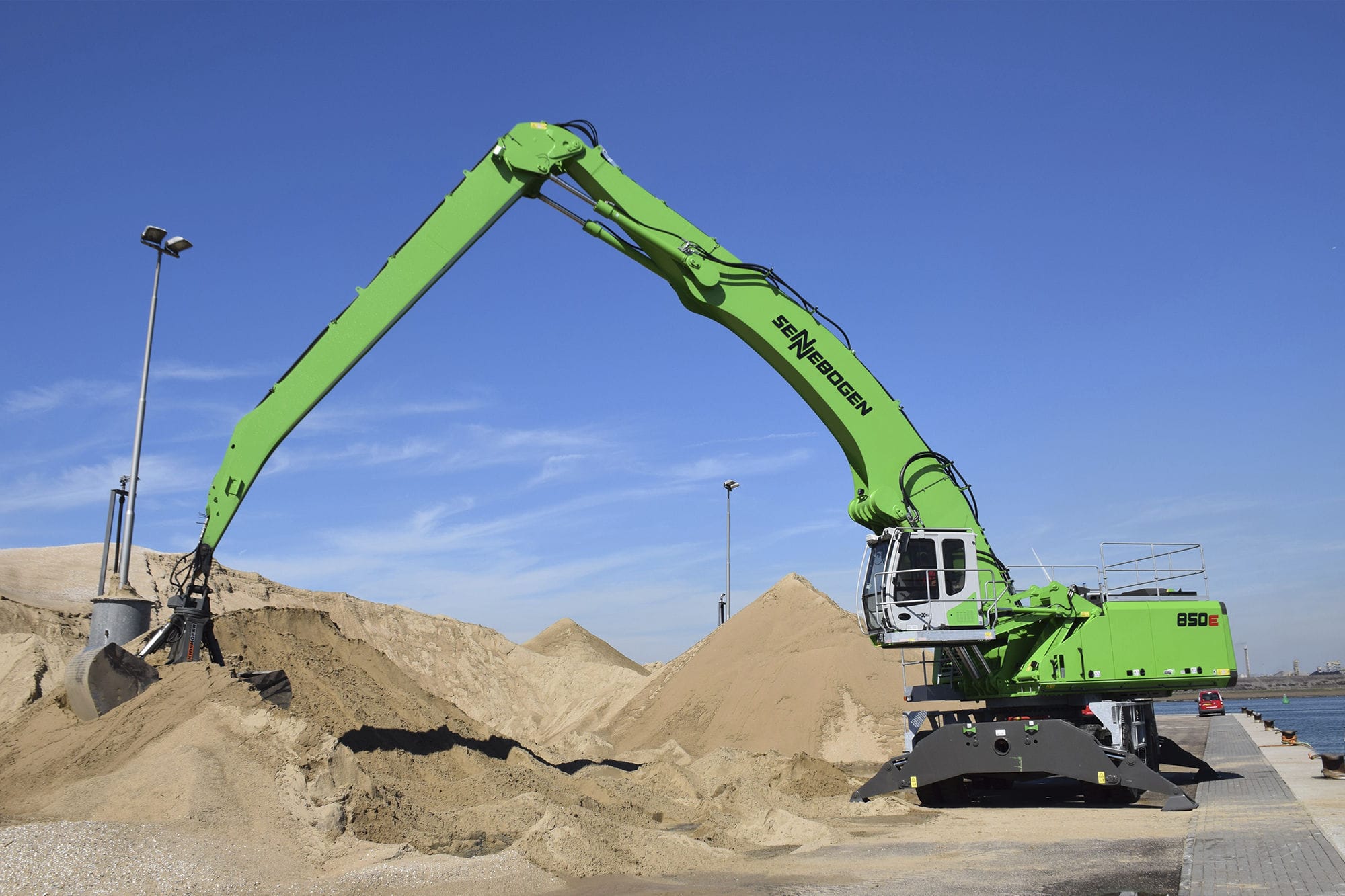 Pelle de manutention sur roues - 850 E series - SENNEBOGEN ...