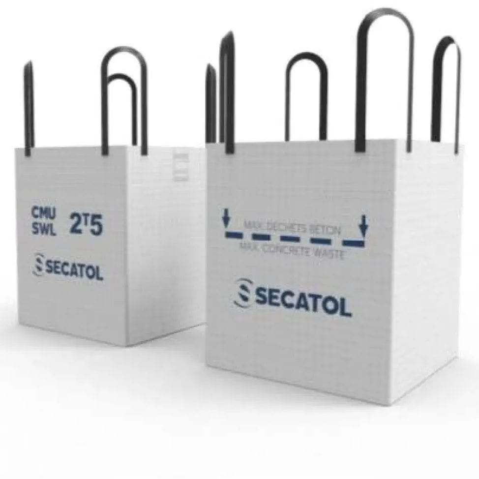 Big bag pour matériau de construction - 20002540776X series - Secatol ...