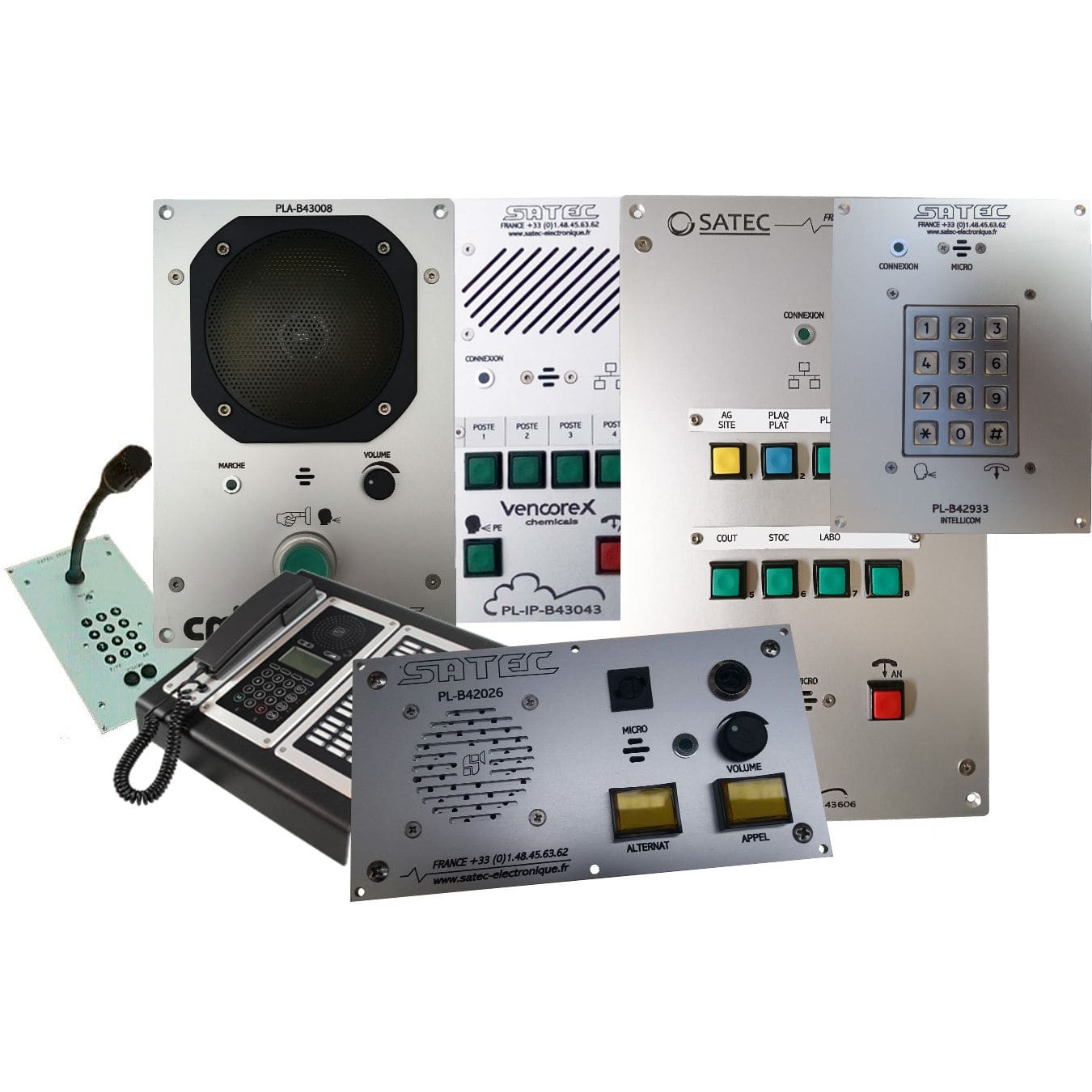 Système d'interphone - SATEC