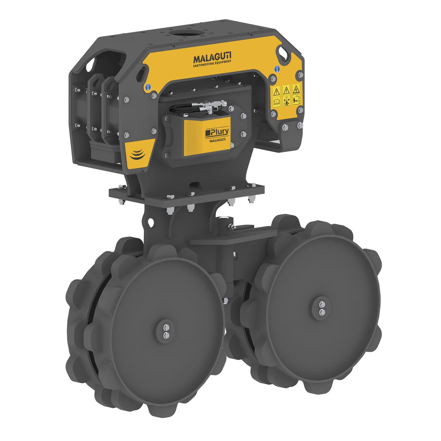 Compacteur à rouleau vibrant - PLURY + Twin wheel - Malaguti srl