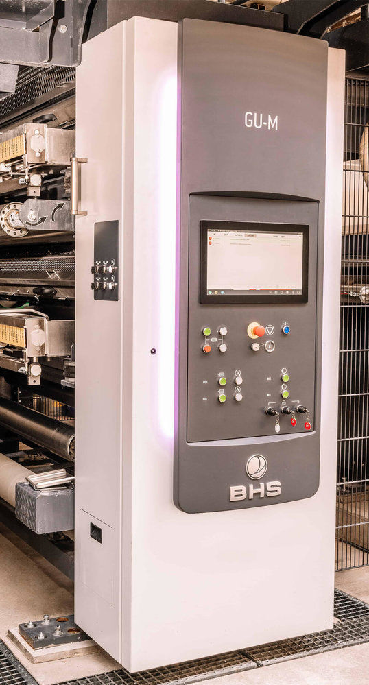 Machine d'application de colle - BHS