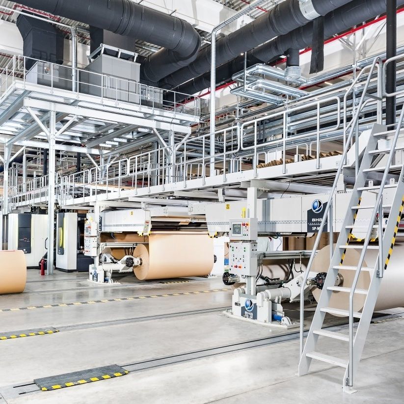 Machine de fabrication de cartons ondulée - SPEED Line - BHS - automatique