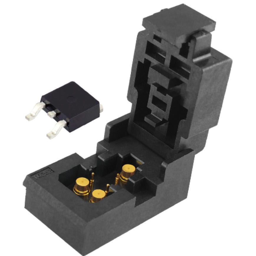 Socket de test de rodage - GD18-TO252-x-755 - JC CHERRY INC. - pour ...