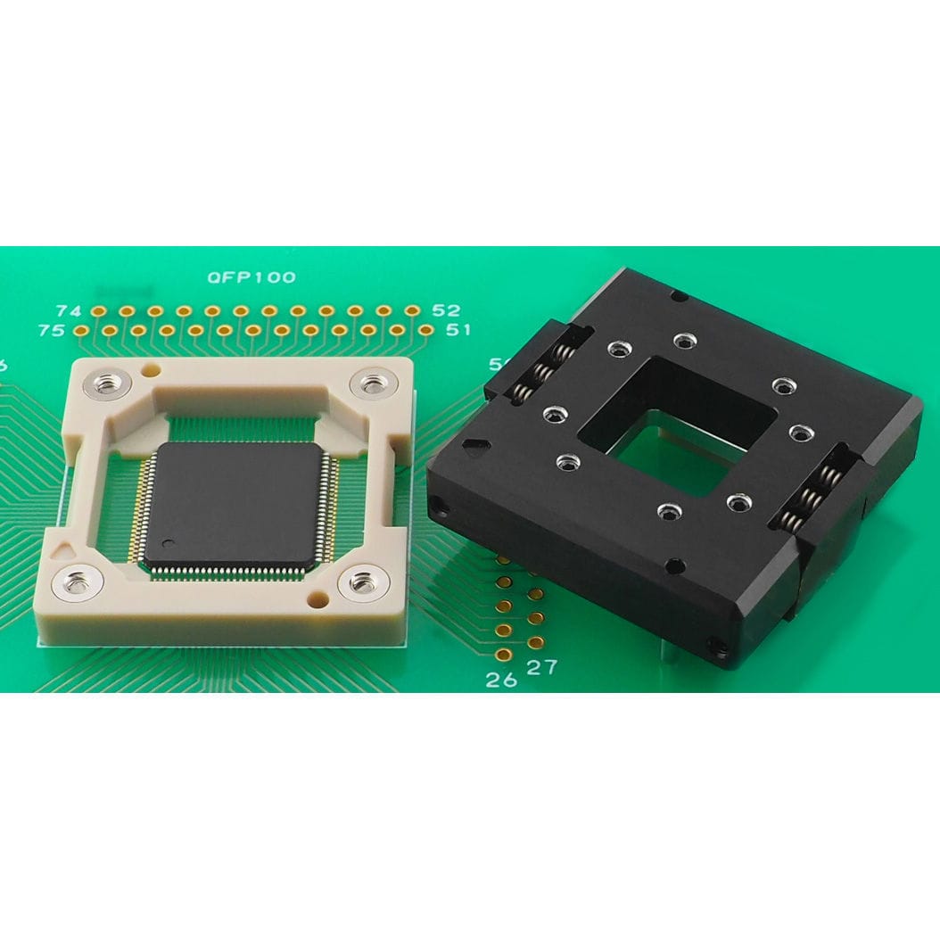 Socket de test à contact direct - DCLC-QFP1414-100-P050 - JC CHERRY INC ...