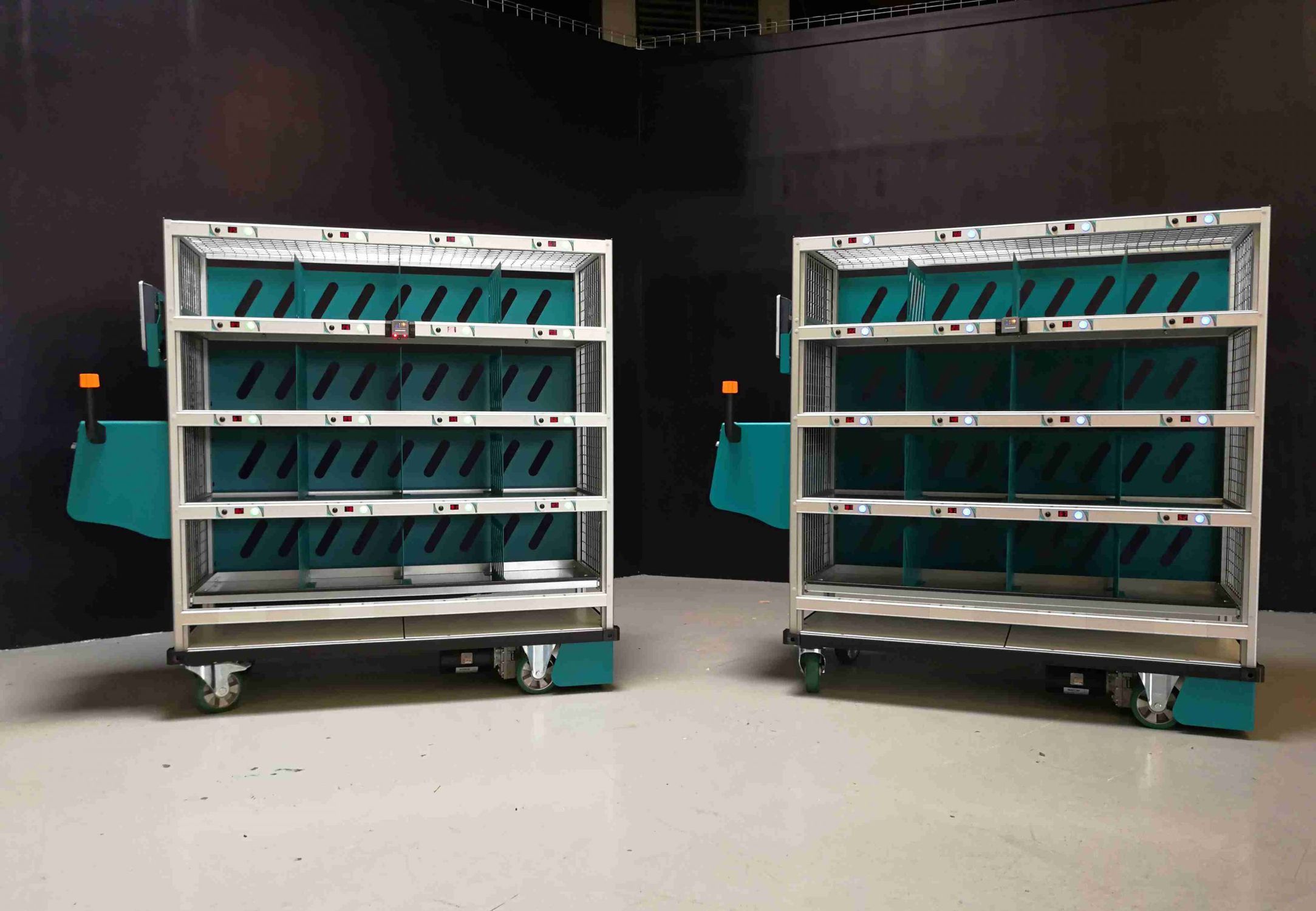 Chariot préparateur de commandes électrique - Altaïs & Khara - Signature SAS - mobile