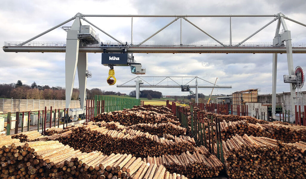 Portique sur rail - RMG - Künz GmbH - pour la logistique / monopoutre ...