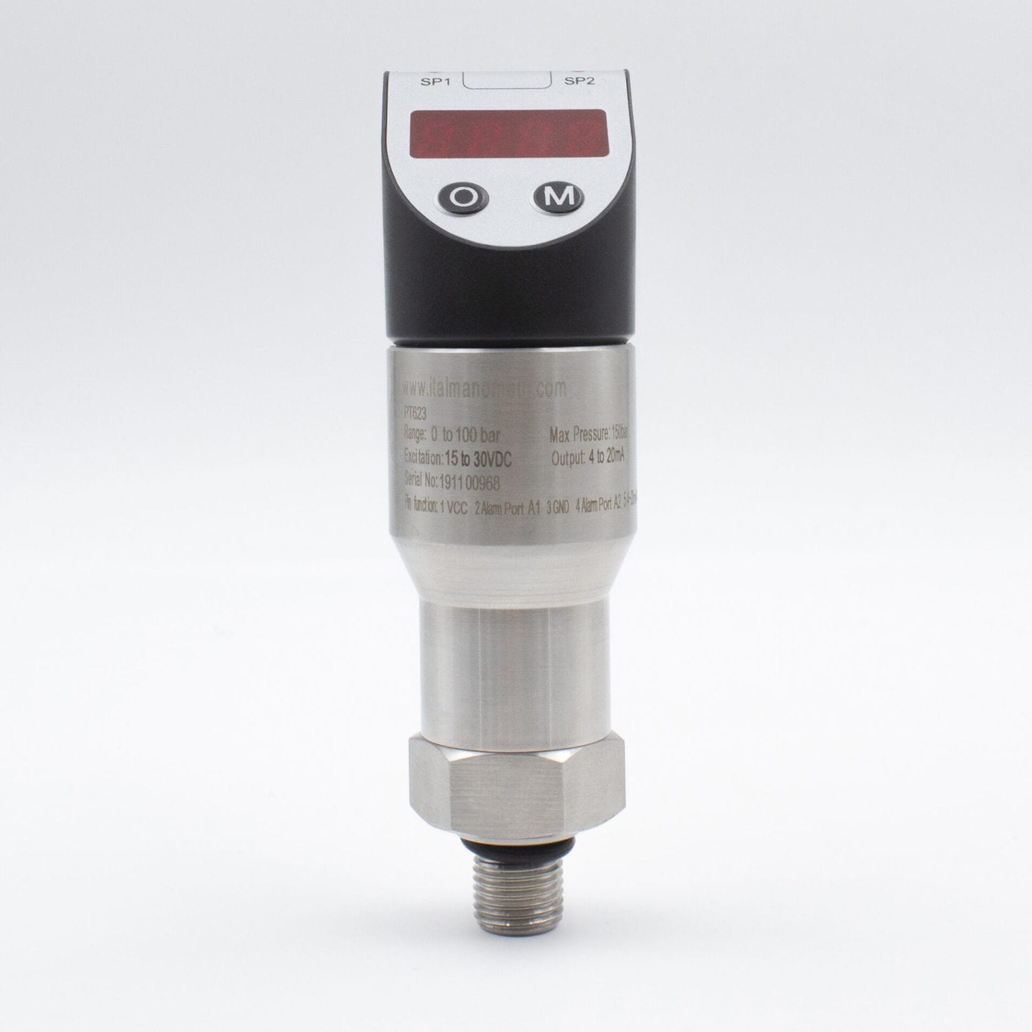 Pressostat électronique - CSPT 623 - Italmanometri S.r.l - G 1/4 / G 1 ...