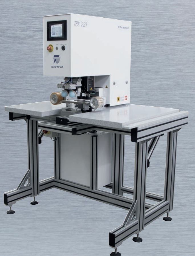 Machine de tampographie à encrier fermé - TPX 221 - Teca-print ...