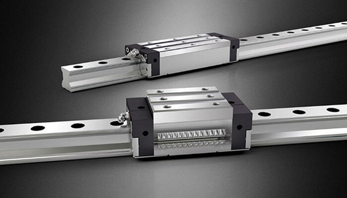 Guide linéaire à rouleaux - Melucci S.r.l. - compact / de précision ...