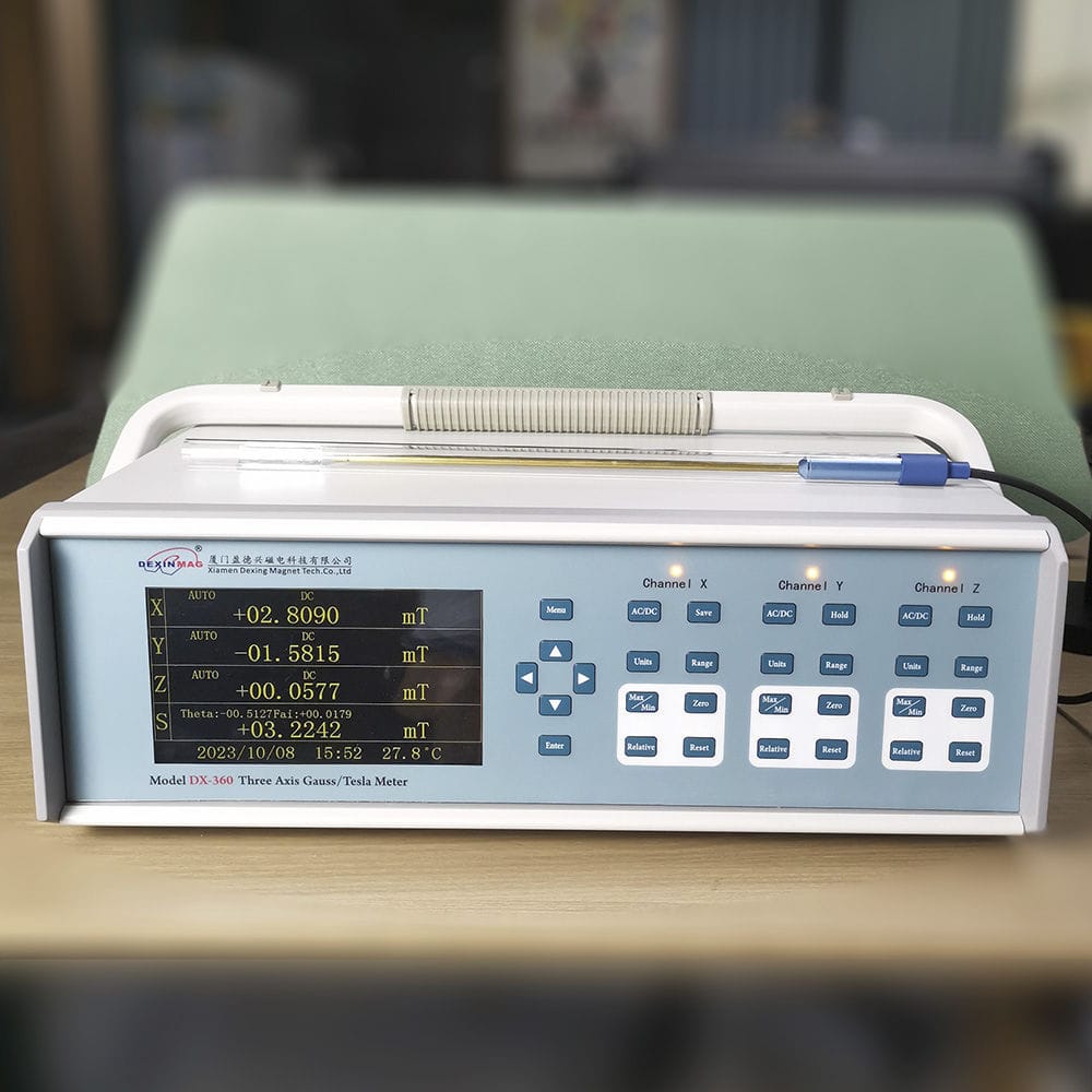 Gaussmètre teslamètre - DX-360 - Xiamen Dexing Magnet Tech. Co., Ltd ...