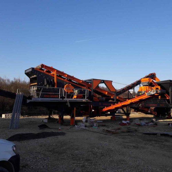 Crible de process - Polygonmach - vibrant / mobile / pour produits en vrac