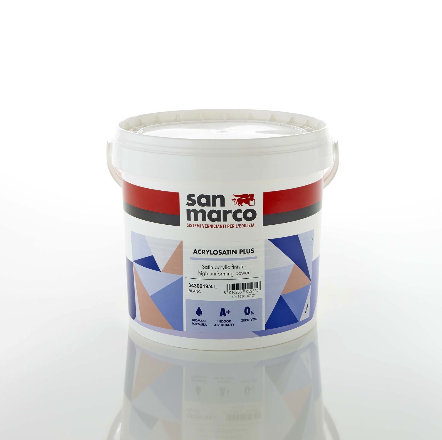 Peinture de finition - Acrylosatin plus - SAN MARCO - en acrylique / à ...