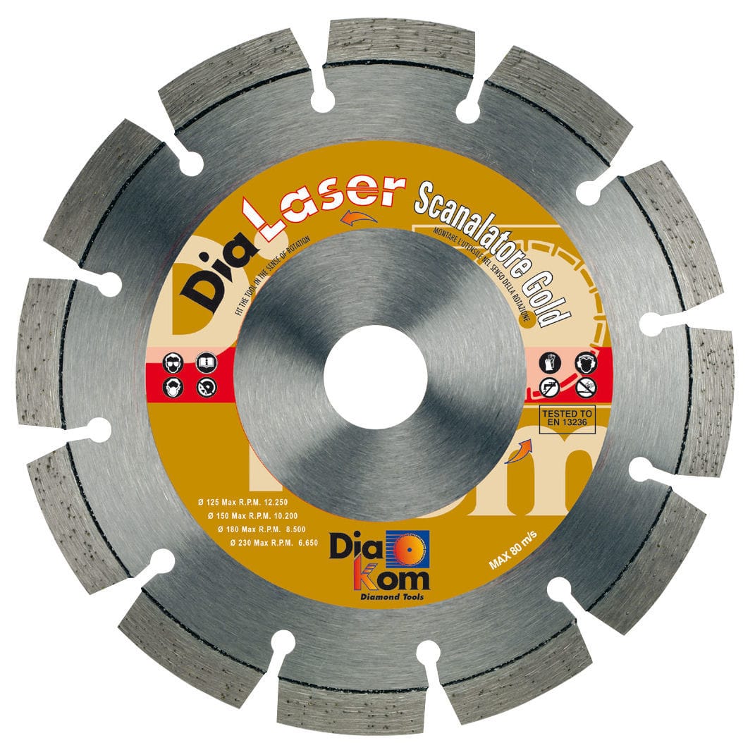 Disque à tronçonner de métal - 135B series - DIAKOM - pour le béton ...