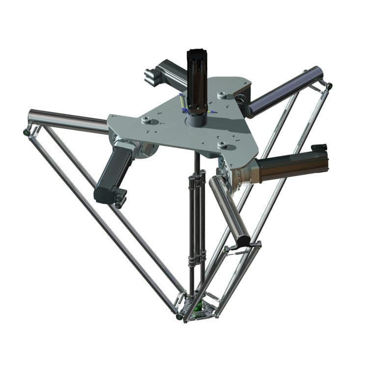 Robot delta - VRKP6S0FNC00000 - Schneider Electric - 3 axes / 5 axes ...