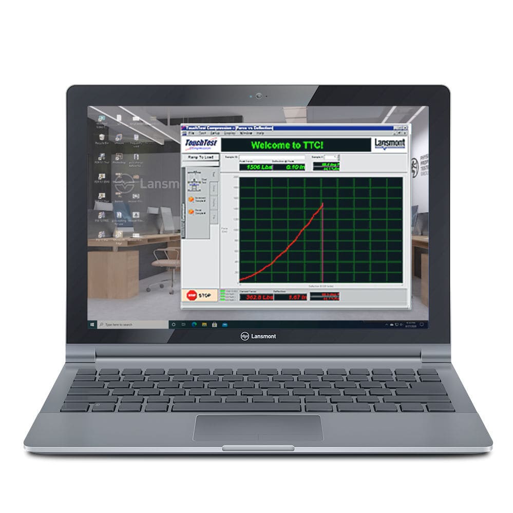 Logiciel de commande - TTC3 - Lansmont - pour machine d'essai / Windows