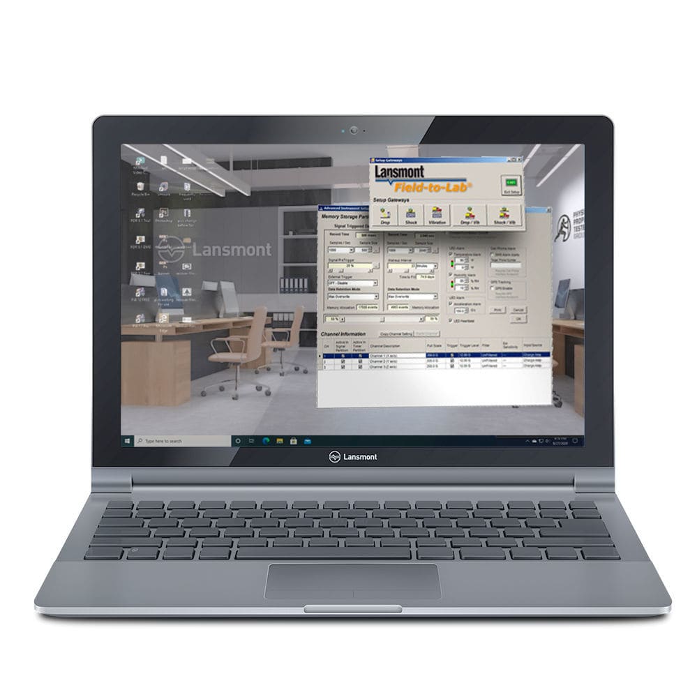Logiciel d'analyse de données - SaverXware - Lansmont - de mesure / de ...