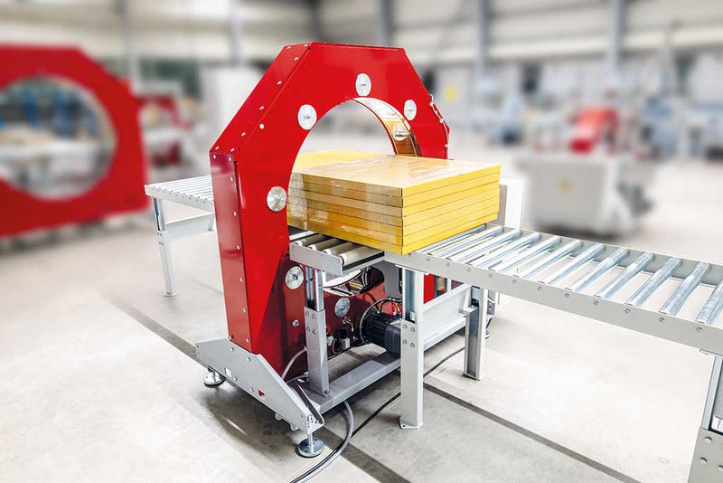 Banderoleuse avec couronne tournante - CL series - Wrapsolut ...