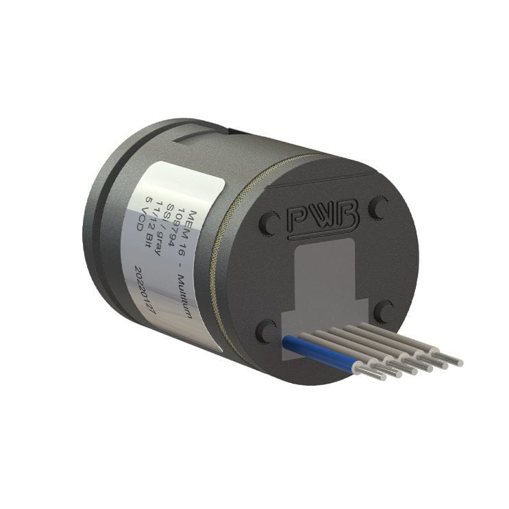 Codeur d'angle absolu - MEM 16 M - PWB encoders GmbH - magnétique / SSI ...