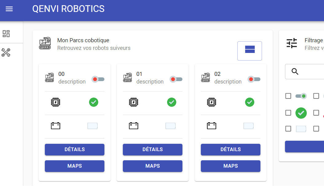 Logiciel de localisation - QENVI ROBOTICS - de gestion / de gestion de ...