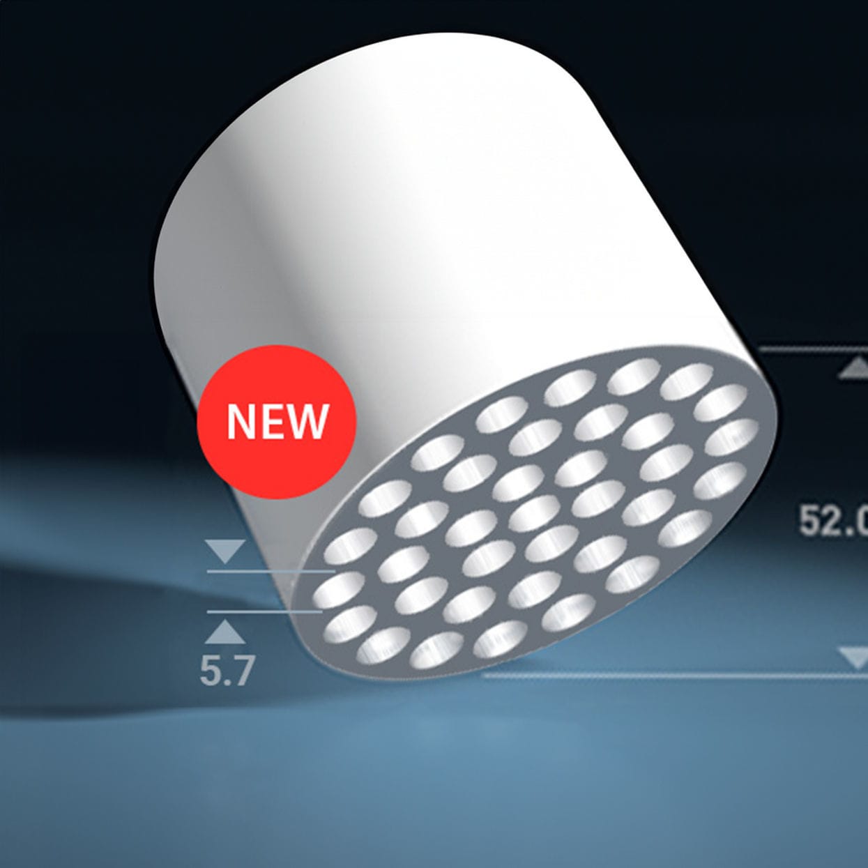 Membrane en céramique - Typ 37/5.7 - 1500 - atech innovations GmbH - filtrante / résistante aux ...