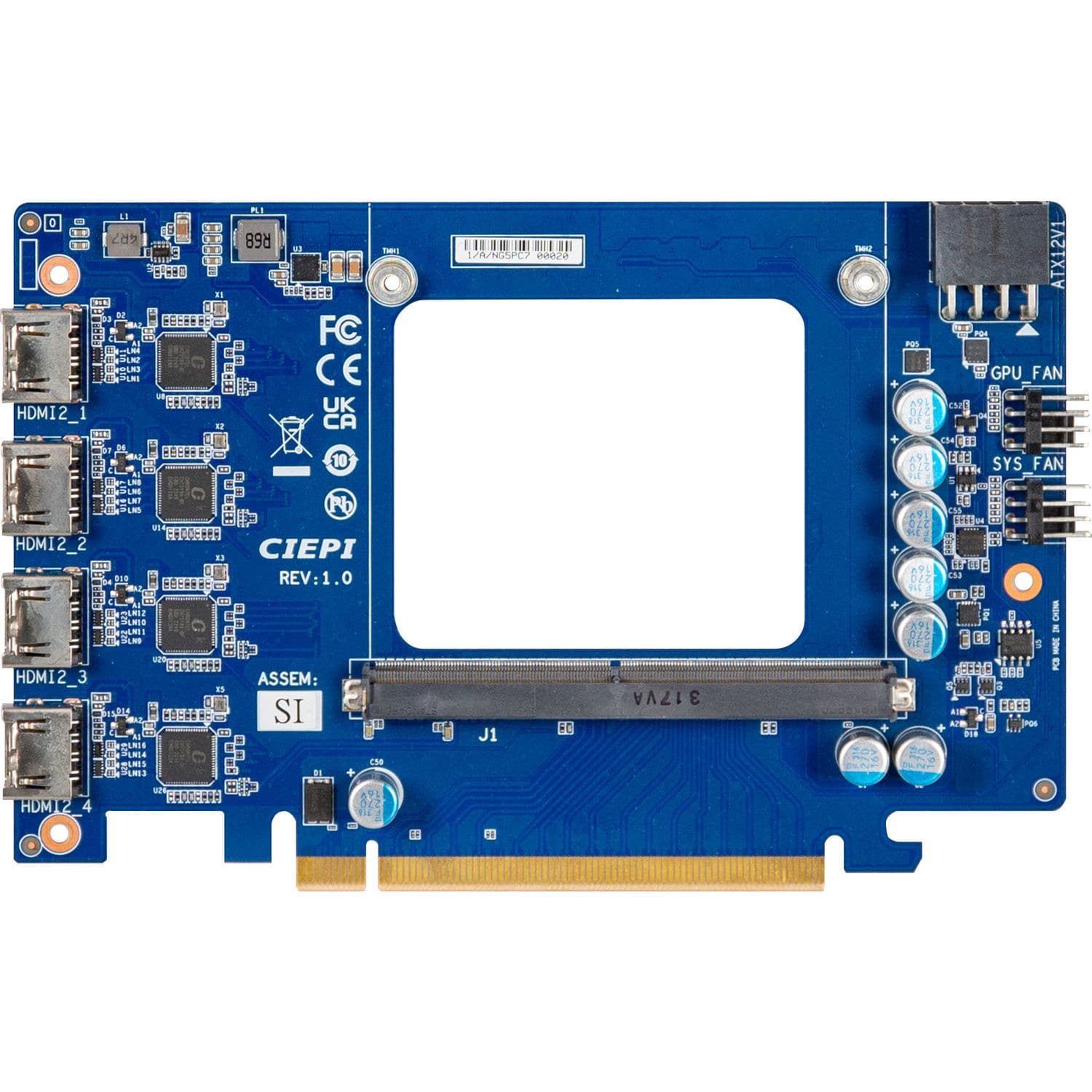 Carte graphique PCI Express - CIEPI-SI - GIGAIPC - PCIe / MXM