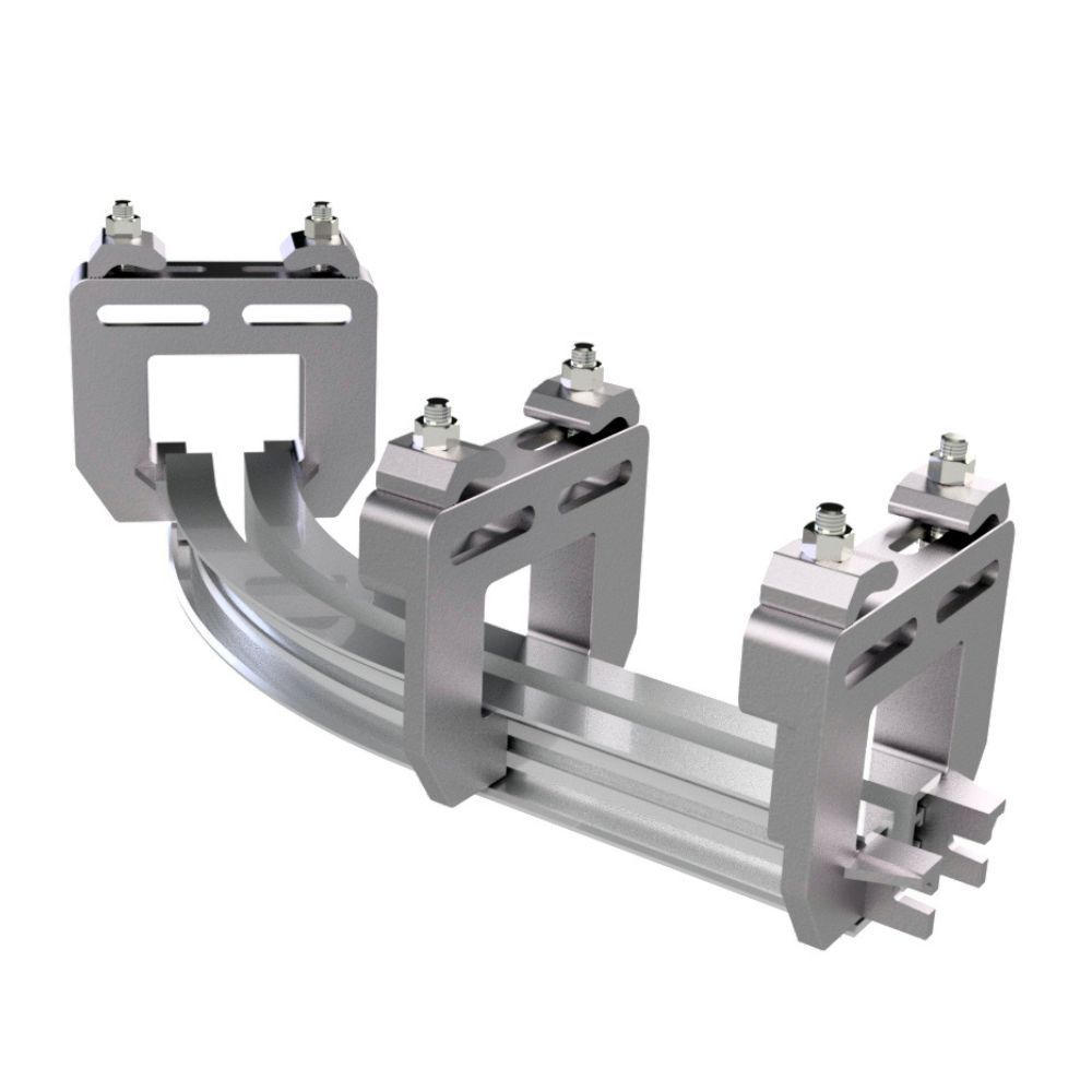 Convoyeur aérien - JOSE BERNAD, S.L. - birail / horizontal / courbe