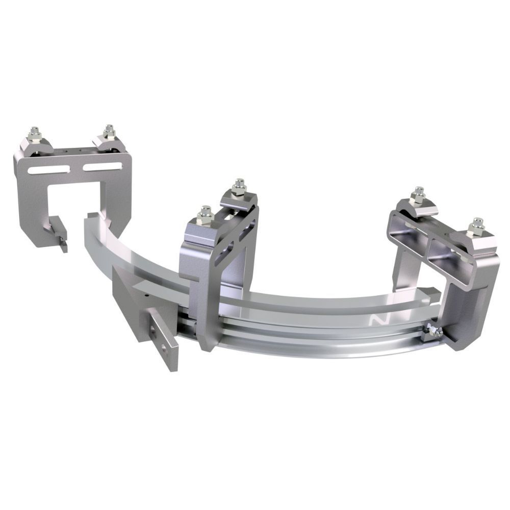 Convoyeur birail - JOSE BERNAD, S.L. - aérien / horizontal / courbe