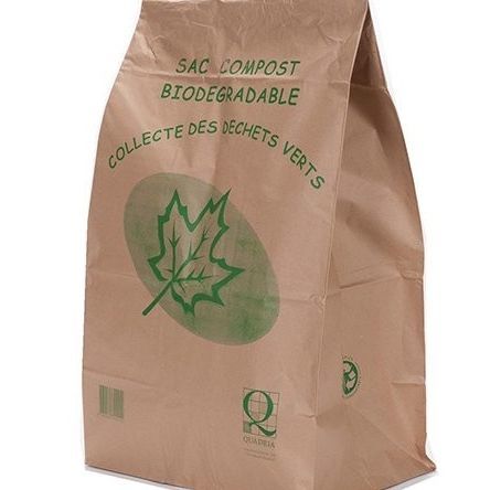 Sac biodégradable - QUADRIA - en papier
