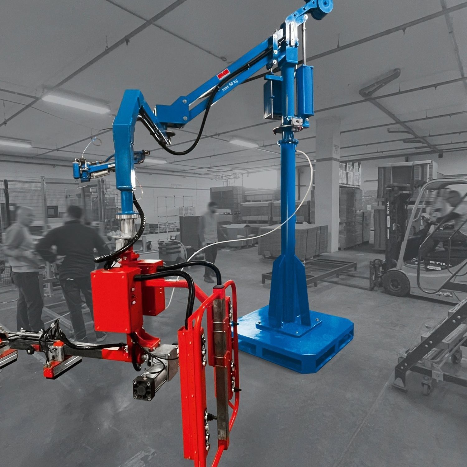 Manipulateur mécanique - COLUMN MANIPULATOR - RHS - pneumatique / avec ...