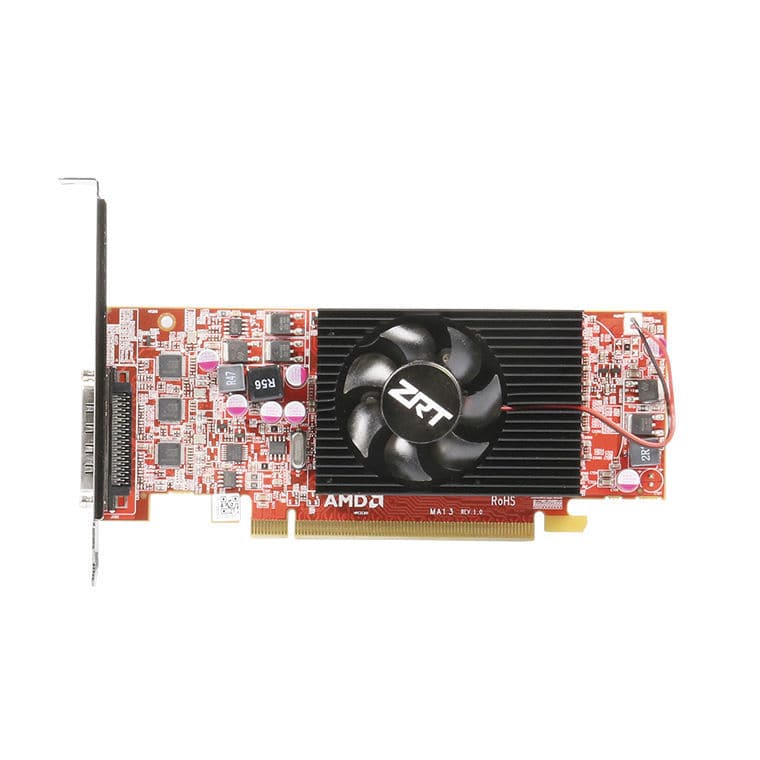 Carte graphique PCI Express - HD6570 1GD3 4VGA - ZRT Technology - SFF ...
