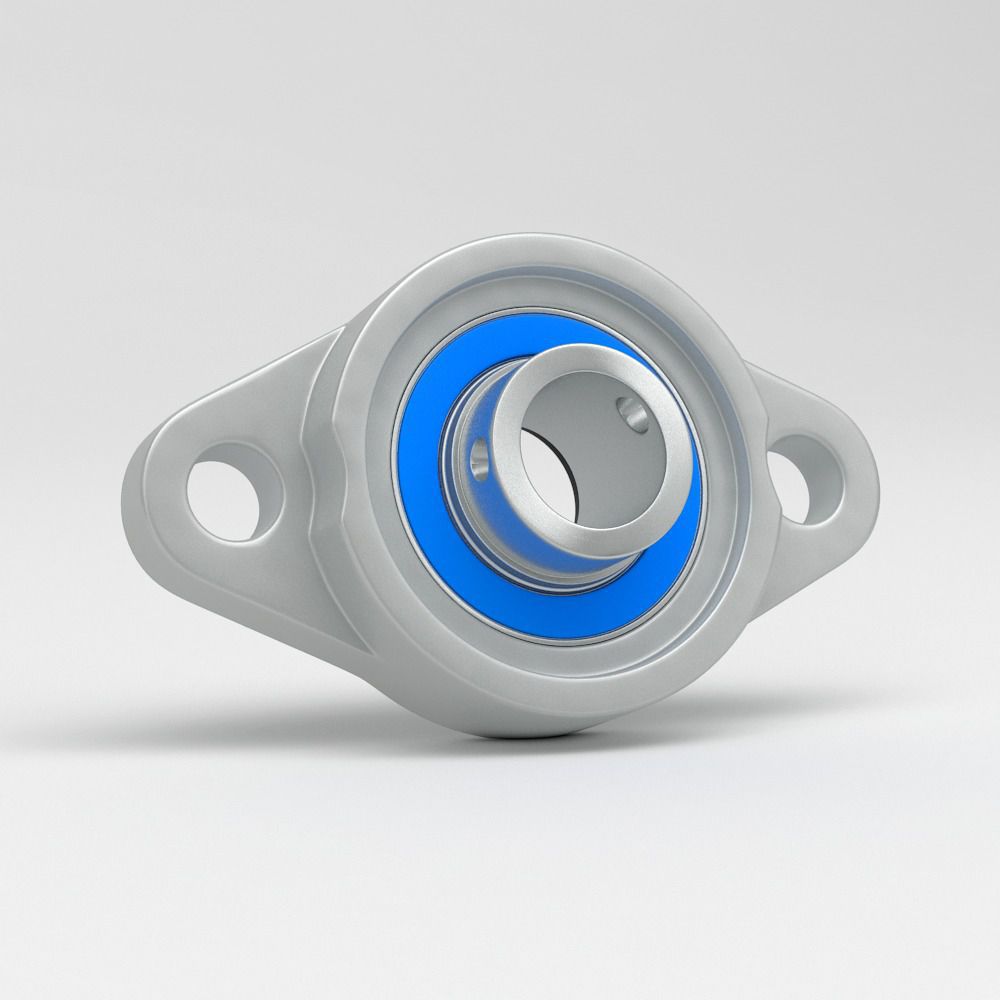 Palier à bride - SUFL series - NHK Group ApS - ouvert / en acier inox ...