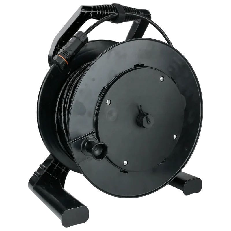 Enrouleur de câbles - CABLEReel - AIXONTEC - manuel / fixe / 1 conducteur