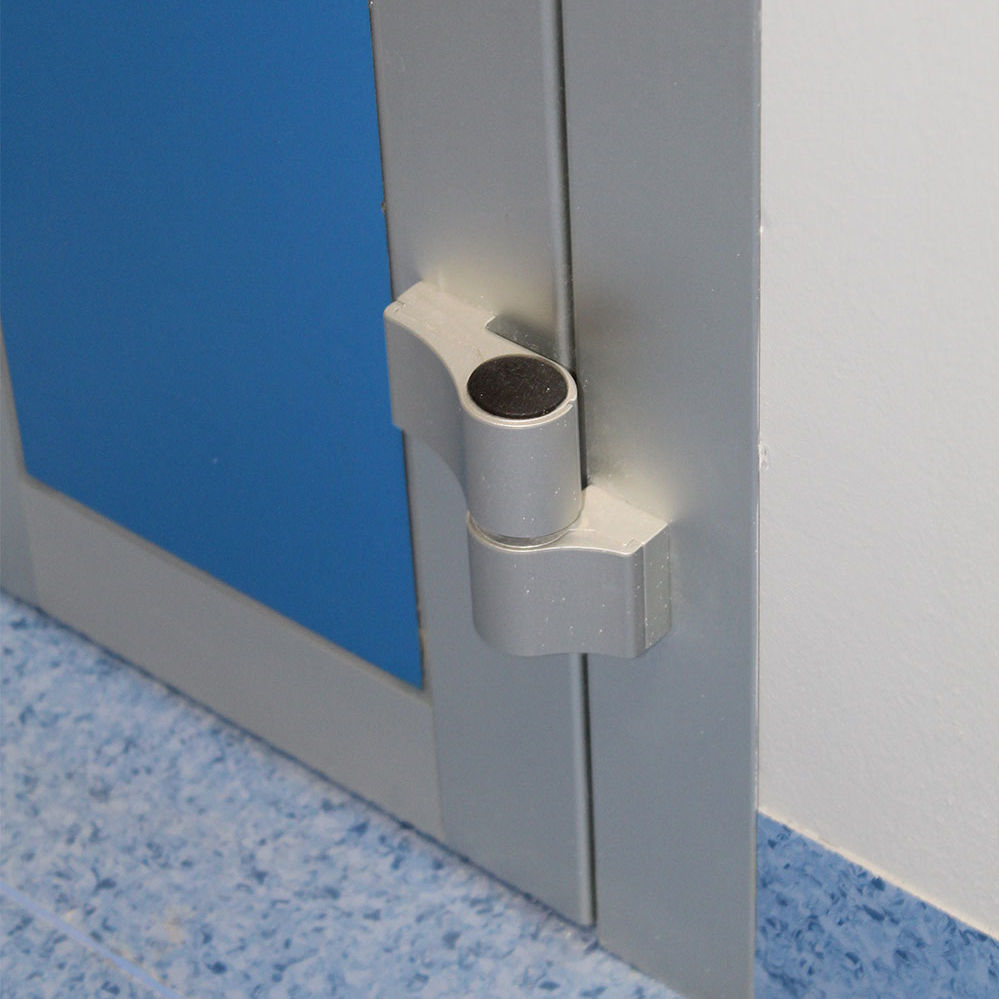 Charnière plate - Cleanroom Italia srl - en aluminium / de porte