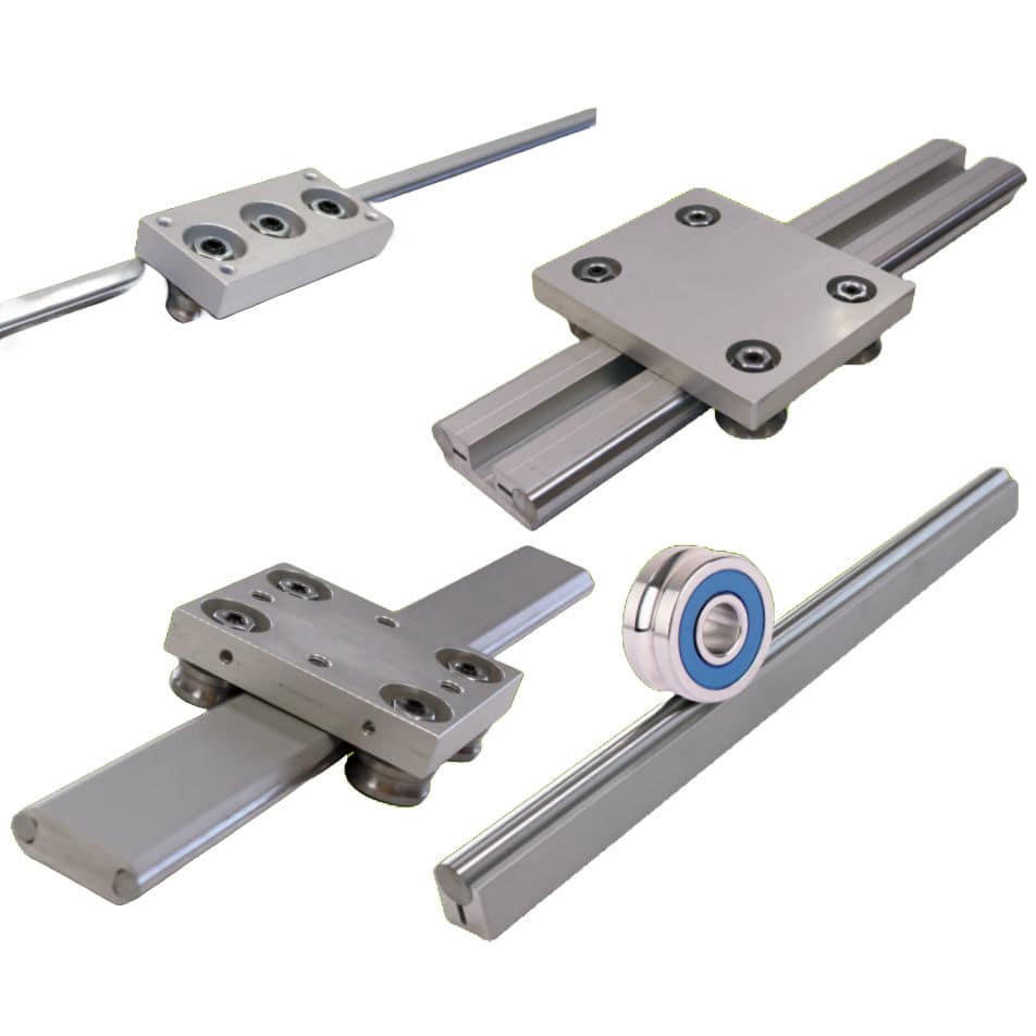 Guidage à galets double - IL32 - FLI - France Linéaire Industrie