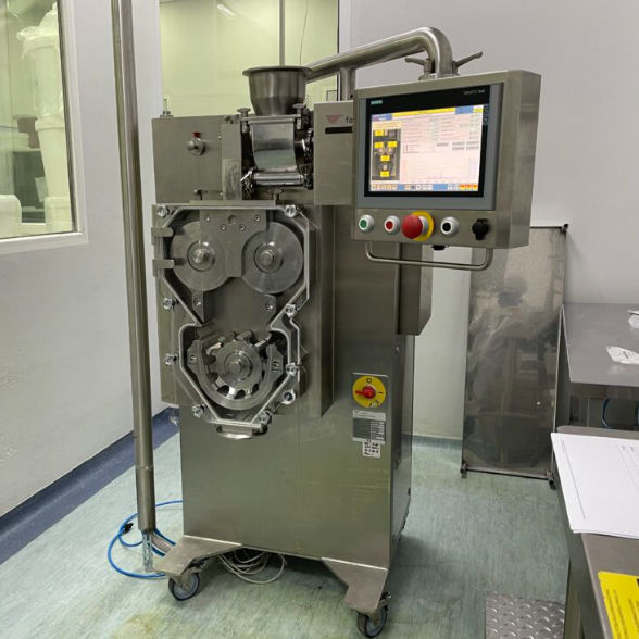 Compacteur à rouleaux de granulation - CP 250 - Faytec AG - hydraulique ...