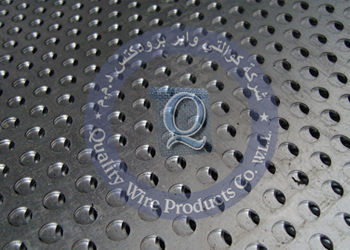 Tôle perforée - Quality Wire Products WLL - acier inoxydable 304 / acier carbone / en aluminium