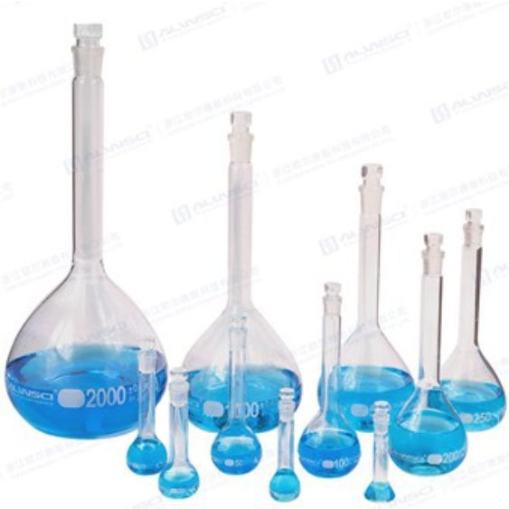 Fiole jaugée - ALWSCI® - Zhejiang Alwsci Technologies Co., Ltd. - en verre / pour laboratoire ...